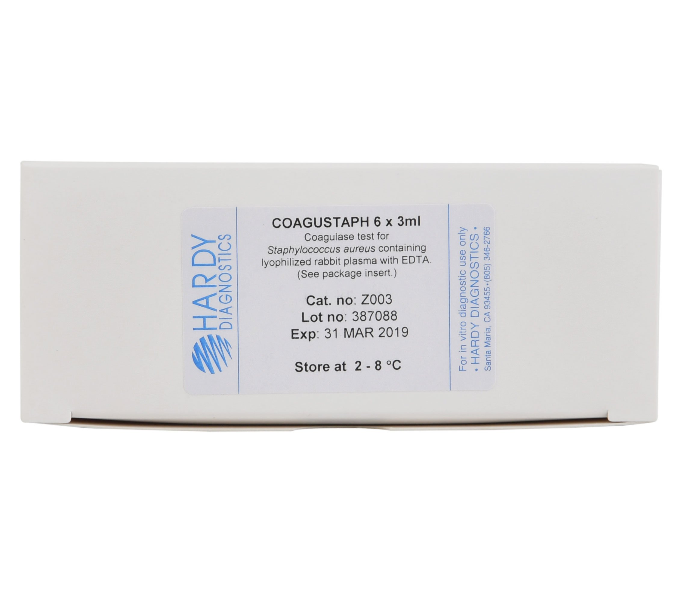 CoaguStaph, Rabbit Coagulase Plasma With EDTA, Freeze Dried, Coagulase ...