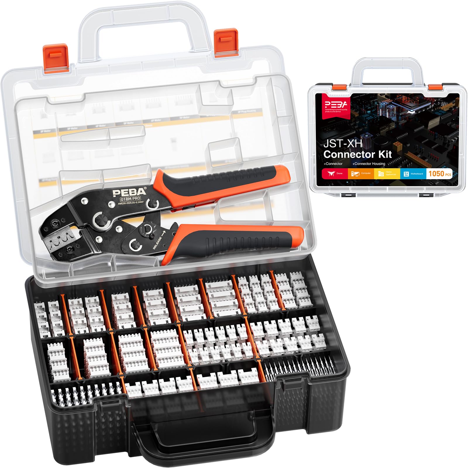 Mua Micro Connector Pin Crimping Tool 30-20AWG, JST Crimping Tool kit ...