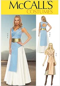 Amazon.com: McCall Pattern Company M6941 Misses Tops Skirts and Belt ...