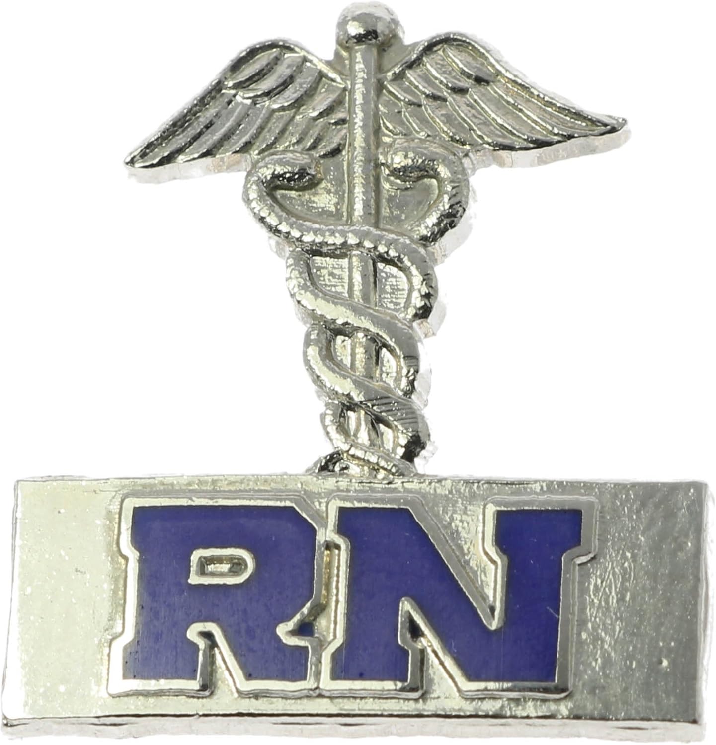 Amazon.com: Caduceus RN Registered Nurse Military Issue White Gold ...