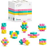 Amazon.com: PIXIO Mini Monsters - Tiny Magnetic Blocks Building Toy in ...