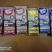 Yogabar 20 gram Protein Bar Variety Box - 6 x 60 g (Single Pack ...