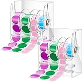 Amazon.com : FoldTier 2 Pcs Adjustable Label Dispenser Sticker Roll ...