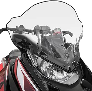 Amazon.com: Yamaha SR Viper Medium Sport Snowmobile Windshield Clear 20 ...