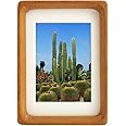 Amazon.com - Natural Wood Photo Frames Inspired Tabletop Picture Frame ...