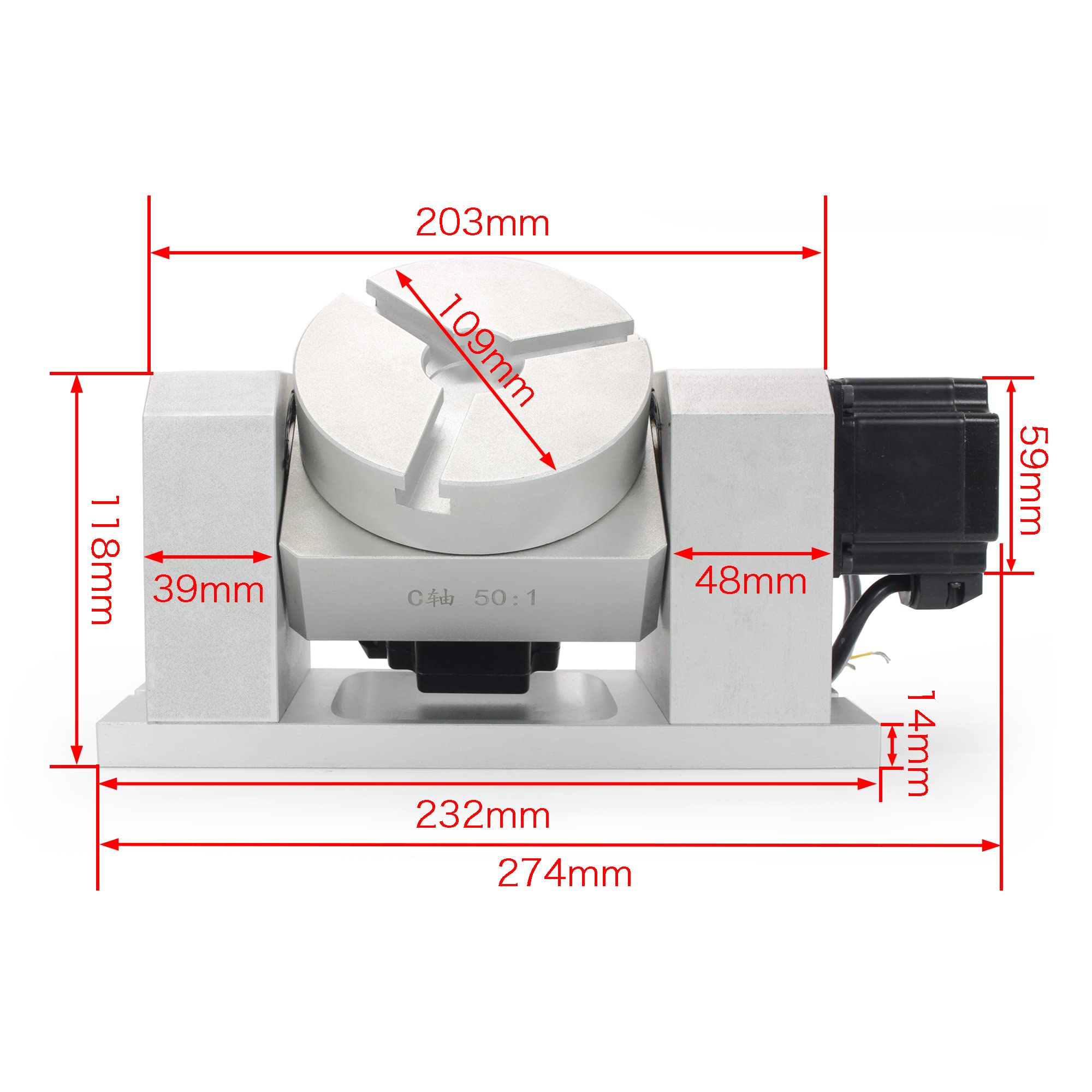 Mua CNCTOPBAOS CNC 5th Axis 4th Rotary Indexer Table,Rotational A C ...