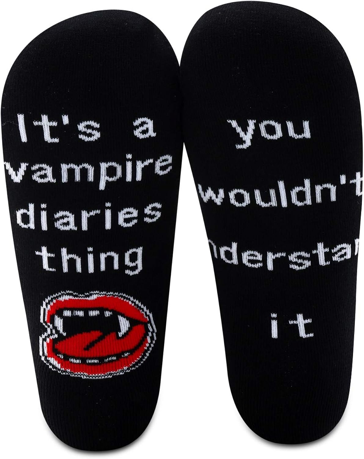 G2TUP 2 Pairs Vampire Diaries Merchandise Socks It's a Vampire Diaries ...