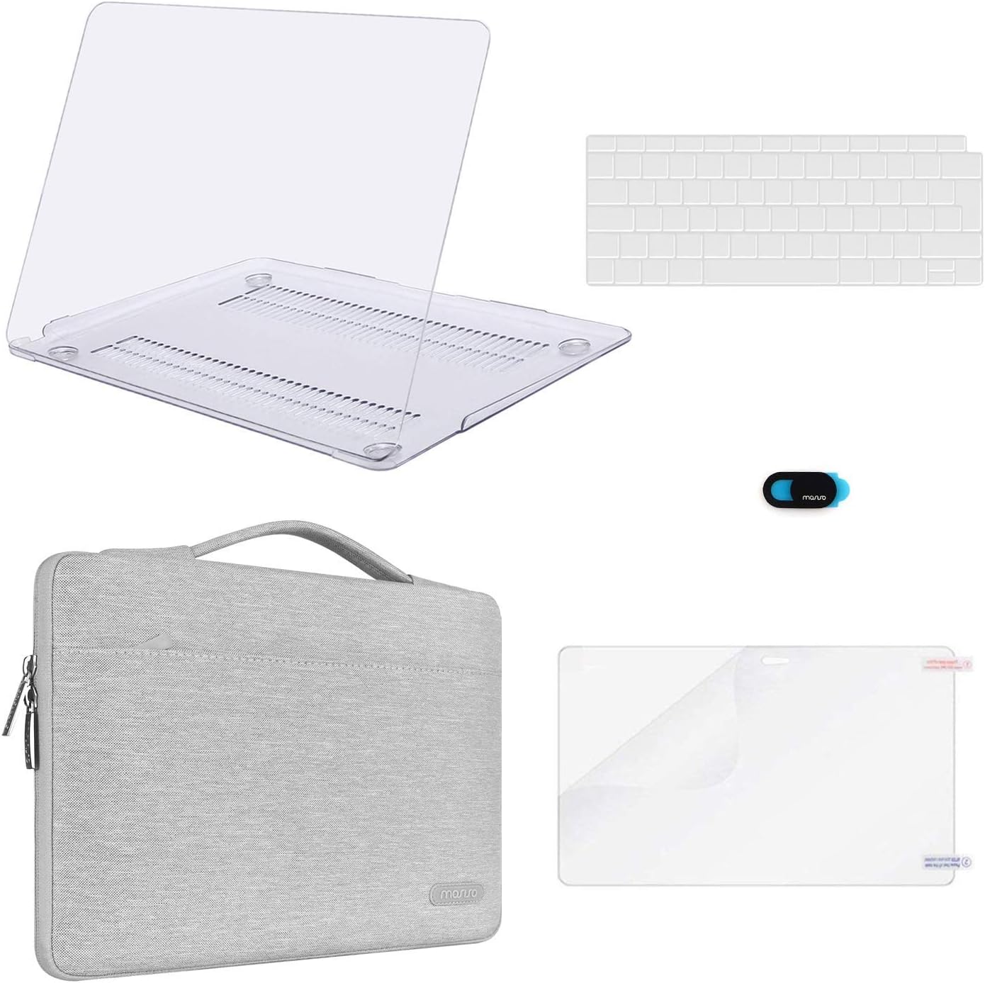 MOSISO MacBook Air 13 Inch Case 2019 2018 A1932 Retina, Plastic Hard ...