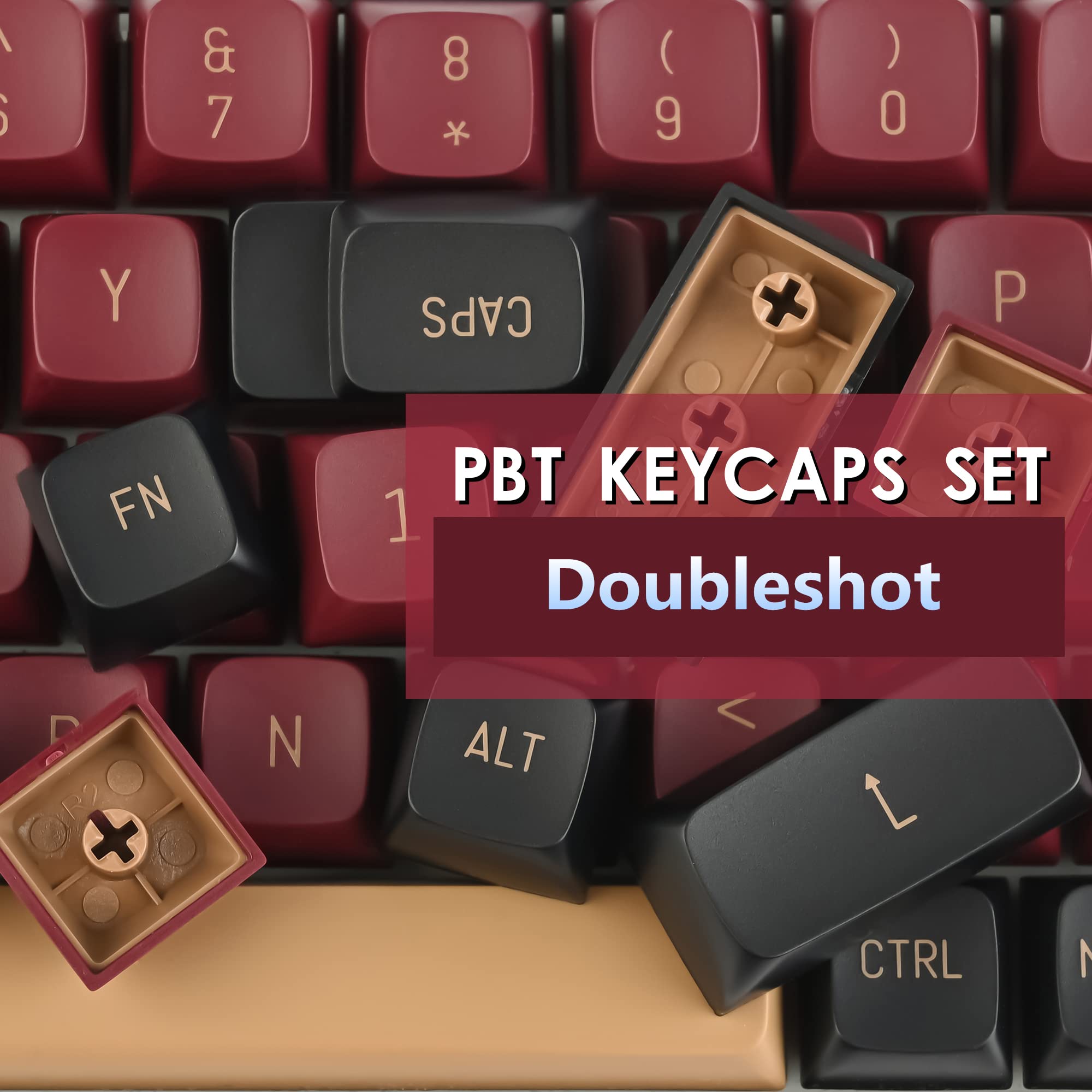 Mua 160-Key CSA Profile Keycaps PBT Key Cap Set with 7U Spacebar for US ...