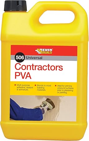 Everbuild CONPVA5 Contractors PVA 5Kg: Amazon.co.uk: DIY & Tools