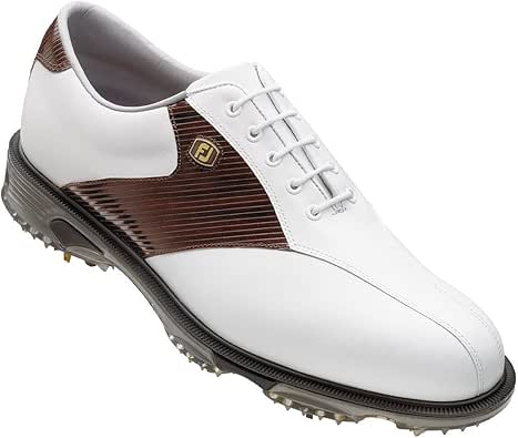 Amazon.com | FootJoy Men's DryJoy Tour Closeout Golf Shoes - White ...