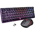 Amazon.com: Snpurdiri 2.4G Wireless Gaming Keyboard and Mouse Combo ...