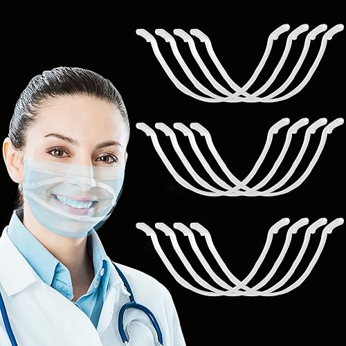 TOOVREN Mask Inserts For Breathing Room (12Pcs), Upgraded 3d Face Mask ...