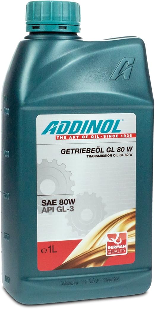 ADDINOL Transmission Oil GL 80W, 1 Litre: Amazon.co.uk: Car & Motorbike