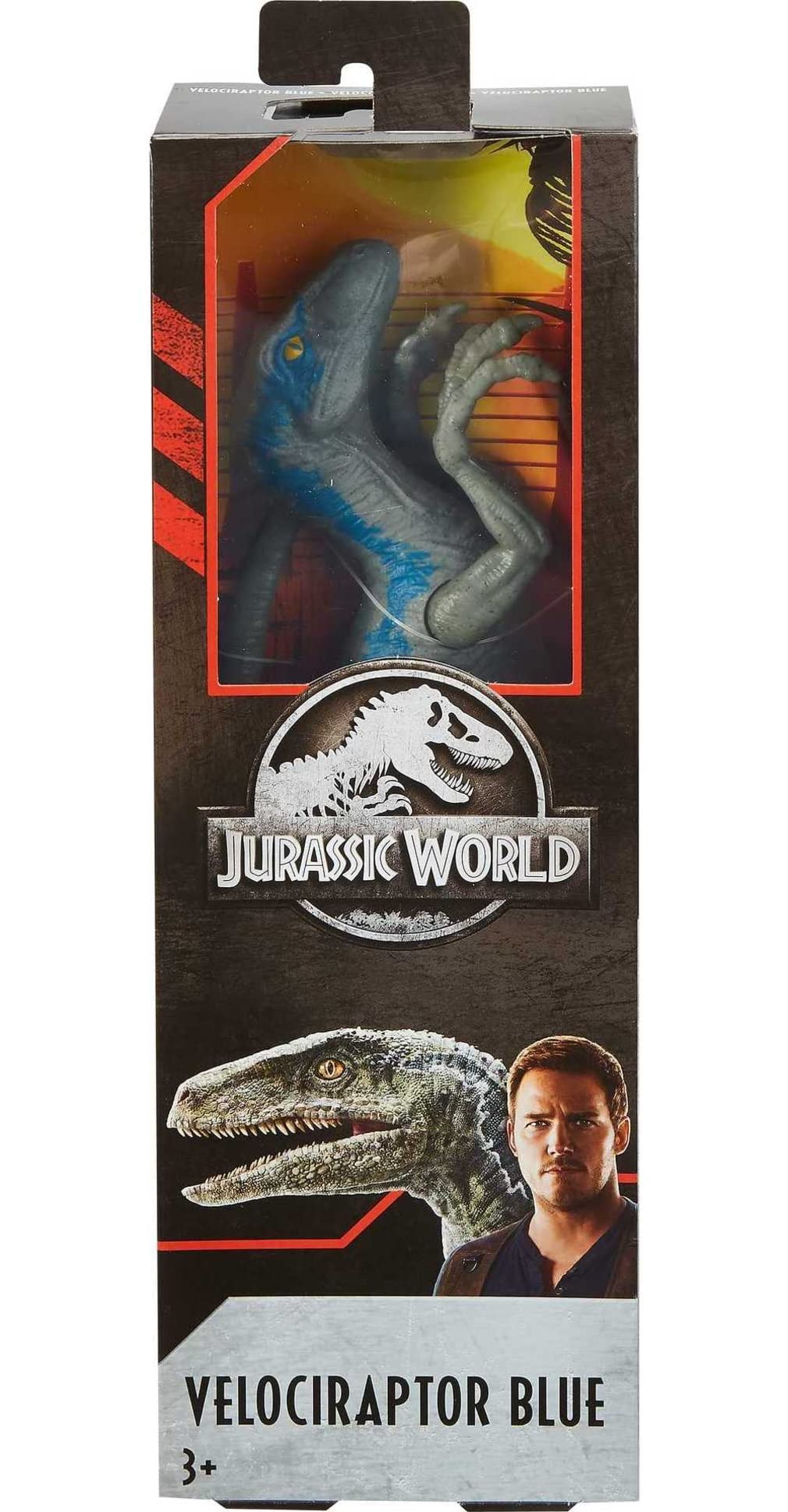 Mua Mattel Jurassic World Toys Large Basic Velociraptor Blue trên ...