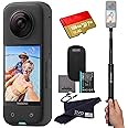 Amazon.com : insta360 X3 - Waterproof 360 Action Camera with 1/2'' 48MP Sensors, 5.7K HDR Video ...