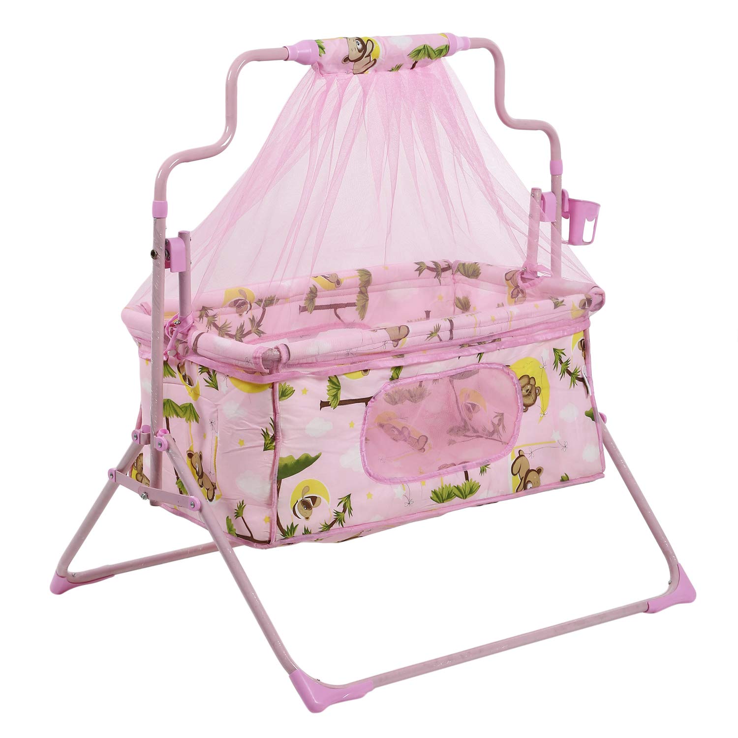 Buy NHR (FB-1001) Fun Baby Cozy New Born Baby Cradle, Baby Swing, Baby ...