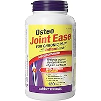 Webber Naturals Osteo Joint Ease with InflamEase and Glucosamine, 120 ...