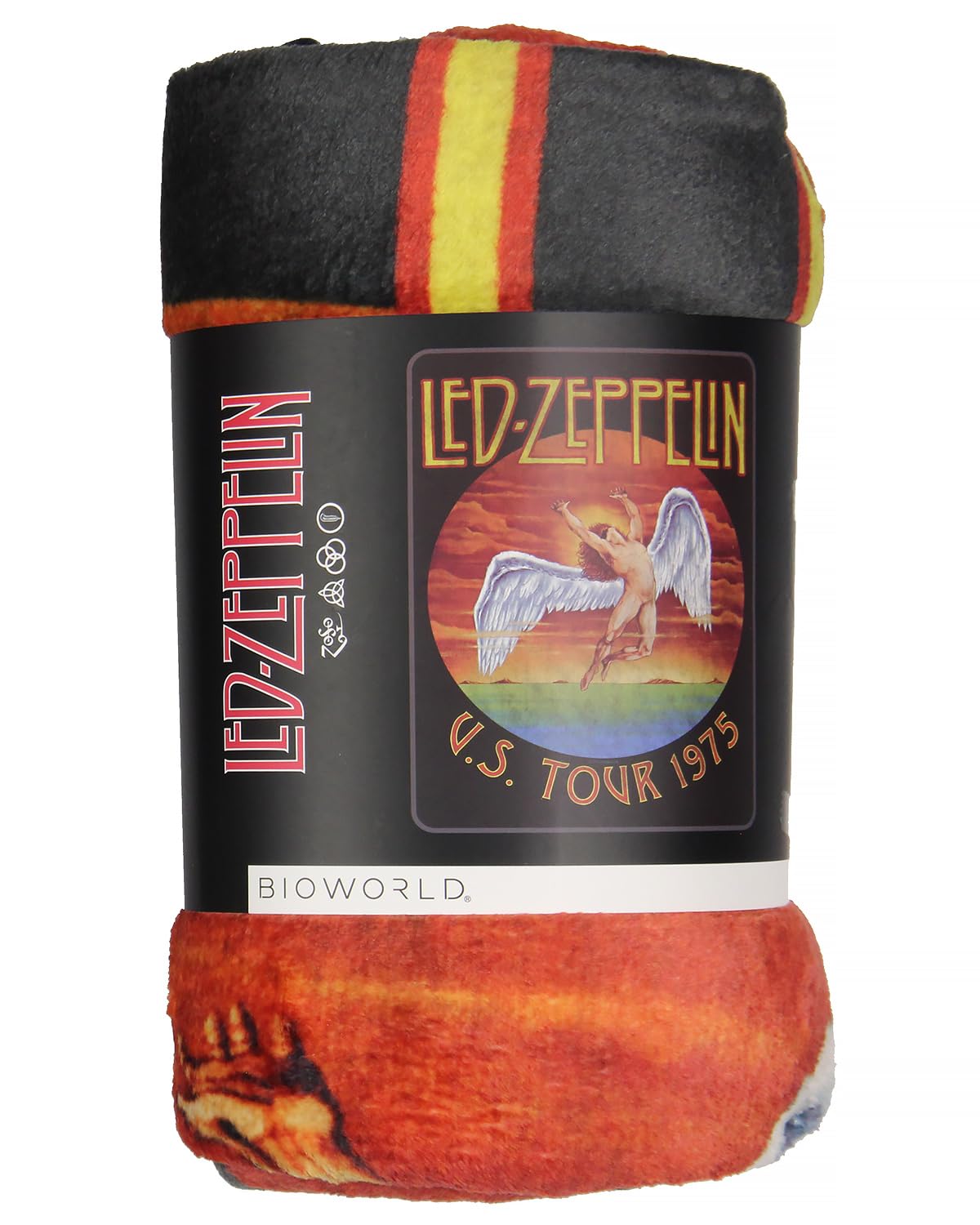 Mua Led Zeppelin Throw Blanket Icarus Angel U.S Tour 1975 Music Band ...