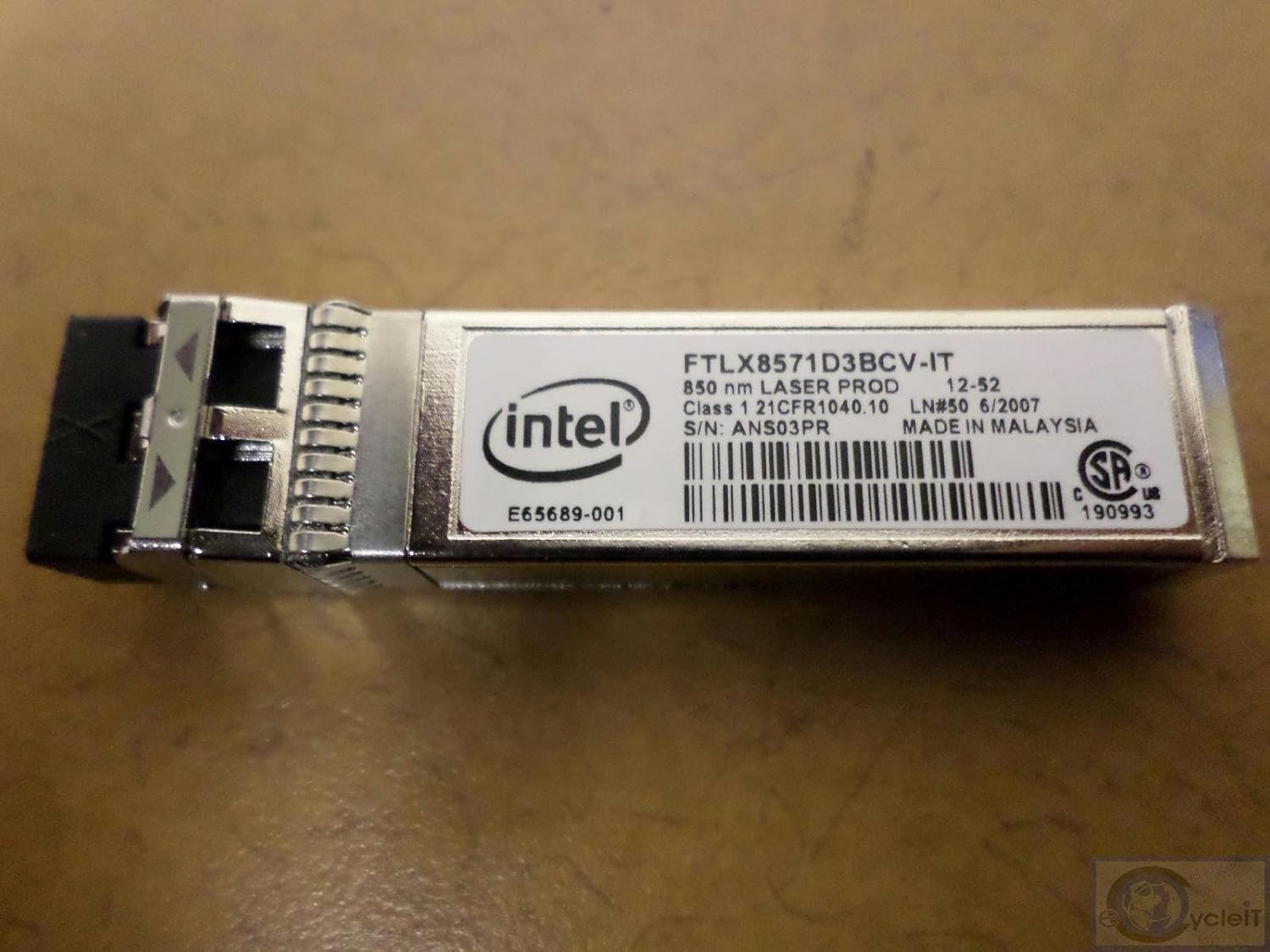 INTEL FTLX8571D3BCV-IT Finisar 10 GB: Amazon.de: Computer & Zubehör