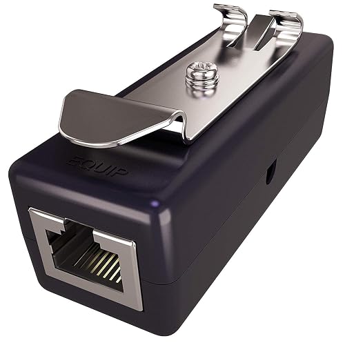 Ethernet Surge Protector - PoE+ - Gigabit - (with DIN Rail Mount Option ...