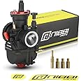 Amazon.com: NIBBI Carburetor PWK 28mm Motorcycle, 200cc-250cc Power Carb With Carb Jets, Fit GY6 ...