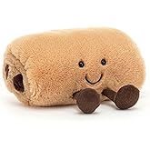 Amazon.com: Jellycat Amuseables Croissant Stuffed Toy, Small 8.5 inches ...