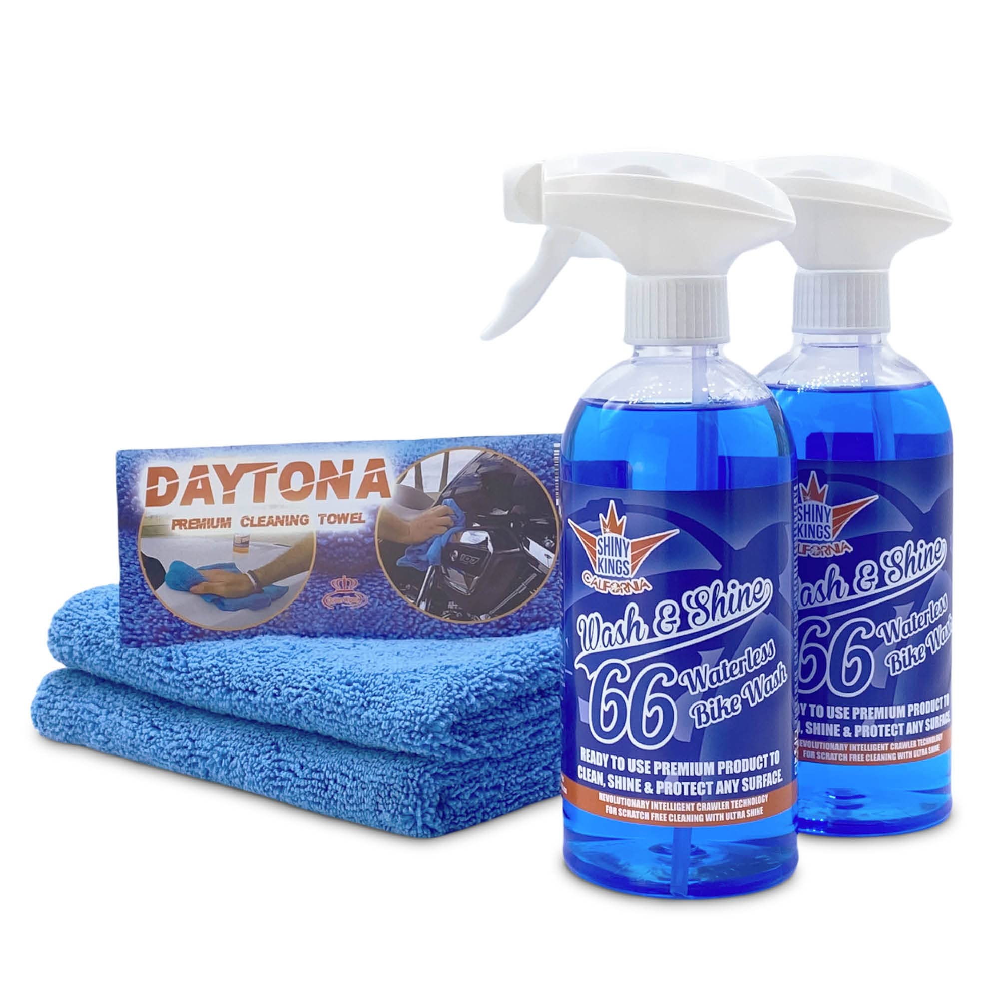 Mua Shinykings Wash&Shine 66 Waterless Motorcycle Cleaner Scratch-Free ...