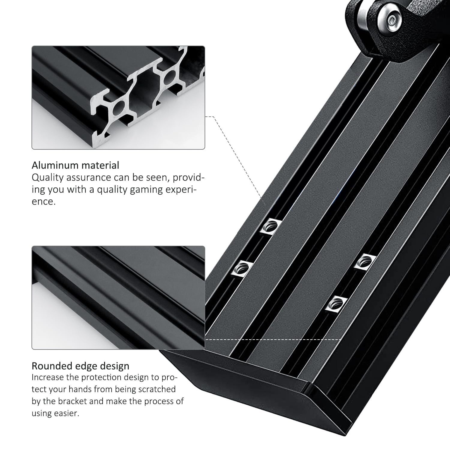 Mua Hikig Steel Clamp-on Flight Stick Desk Mount Bracket Designed for ...