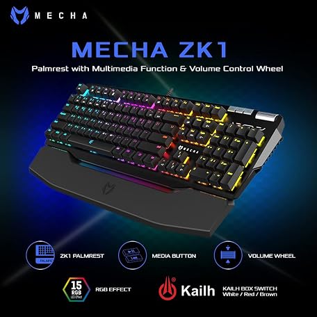 Mua WIZMAX Keyboard ZK1 Professional Wired Mechanical Gaming Keyboard ...
