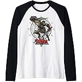 Amazon.com: Zelda Twilight Princess Link Action Pose Logo T-Shirt ...