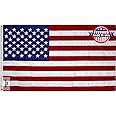 Amazon.com : Carrot-Top Beacon Nylon American Flag for Outside & Inside 5x8 - US Flag, Outdoor ...