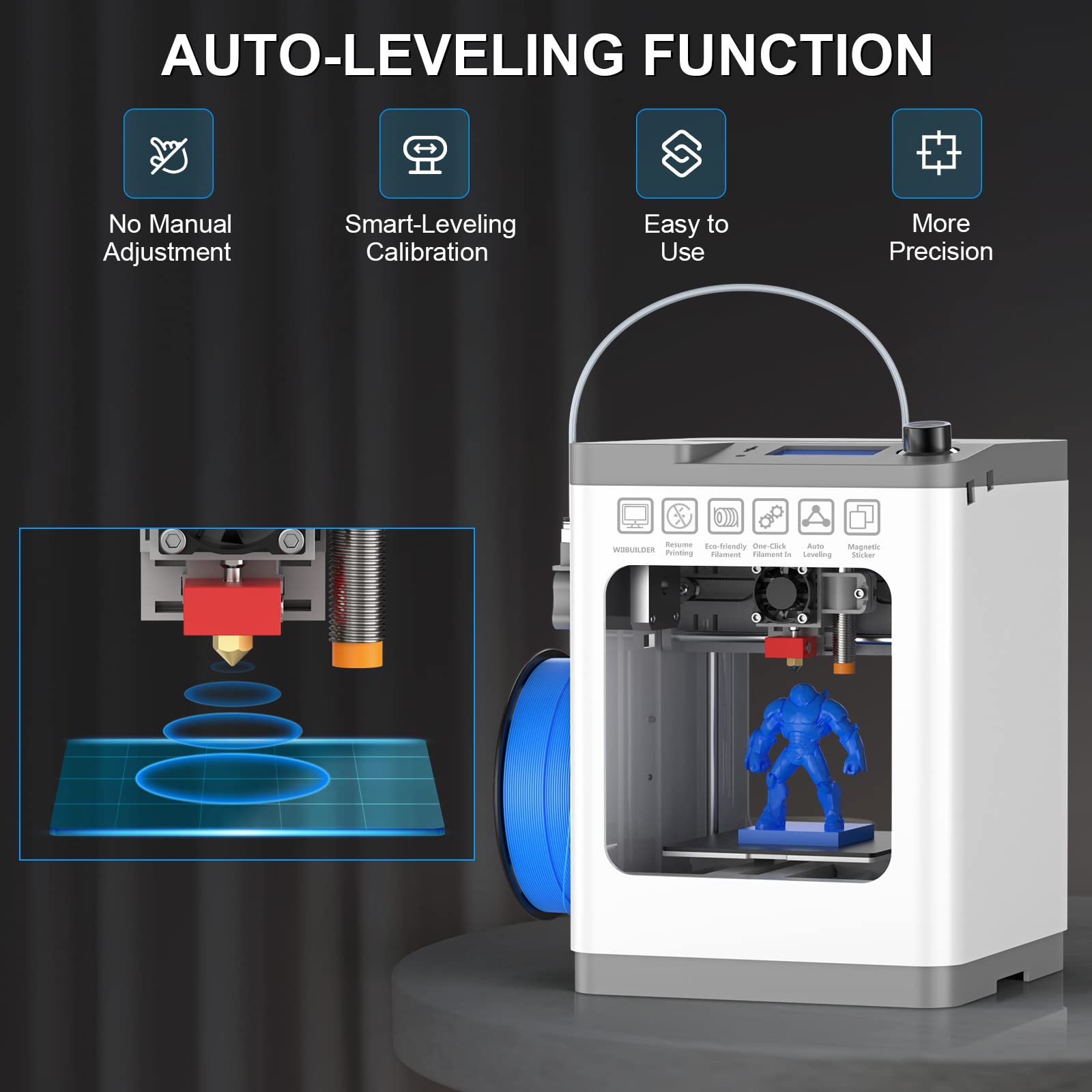 Mua WEEFUN TINA2 Mini 3D Printers, FDM 3D Printer for Beginners with ...