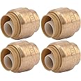 Amazon.com: SharkBite 1/2 Inch Push Cap, Pack of 4, Push to Connect ...