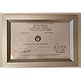 Amazon.com - BUILDINGSIGNS.COM Nys Registration Certificate Frame 8.5X5 ...