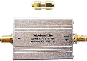 Amazon.com: RTL-SDR Blog Wideband Low Noise Amplifier Bias Tee Powered ...