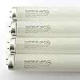 F40CW (4 Pack) 4ft Fluorescent Tube Light Bulb 40W 40 Watt T12 Cool White 4100K 1.5 Diameter ...