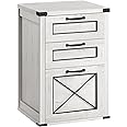 Amazon.com: VASAGLE File Cabinet, Filing Cabinet with 3 Drawers ...