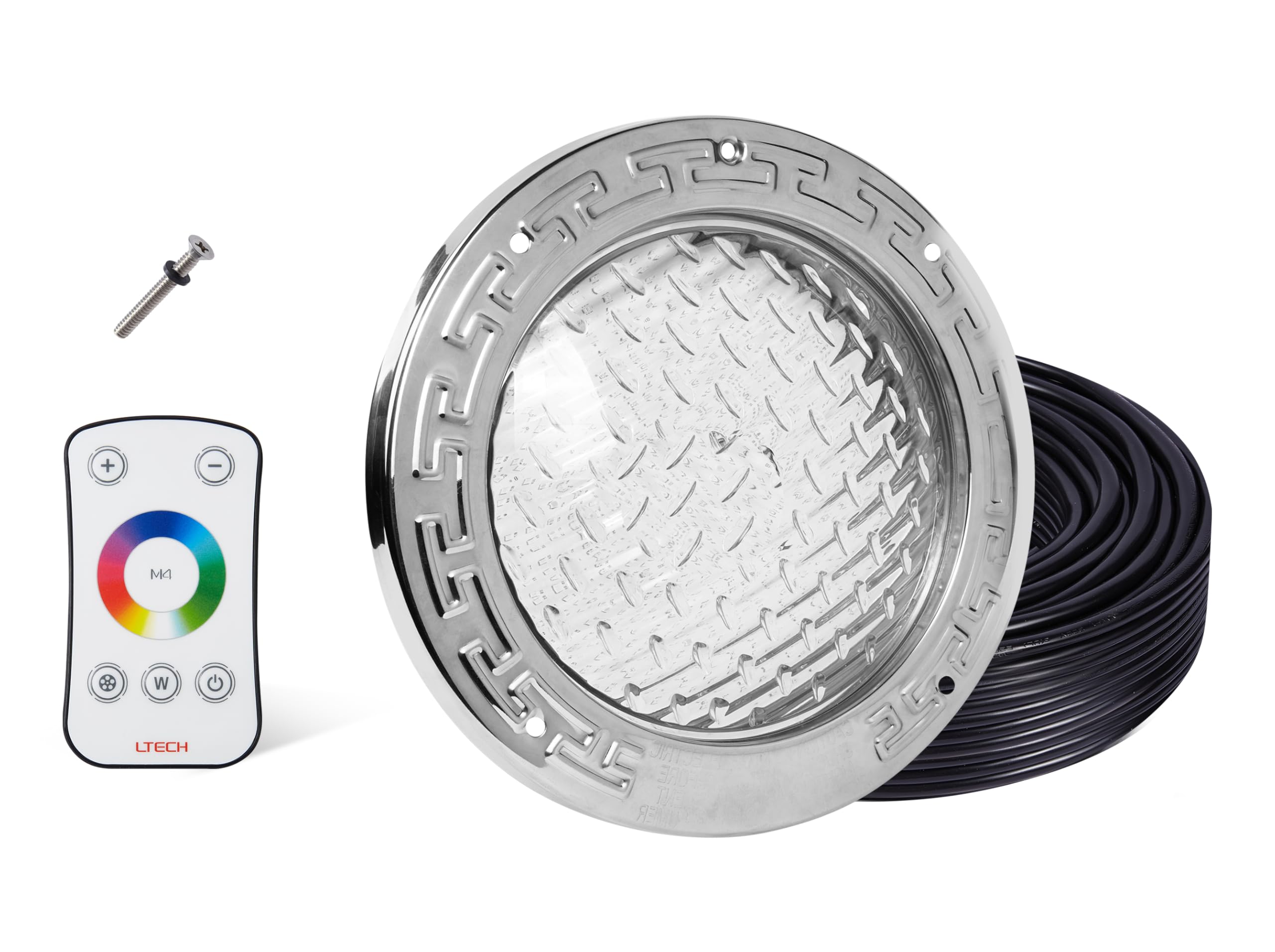 HQUA PN03DC 12V AC Remote Control LED RGBW Color Change Inground Pool ...