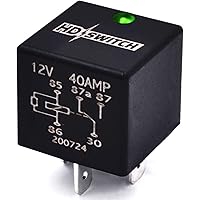 Relay Cover HELLA Weatherproof Mini ISO Relay With Cover - 40 Amp 5-Pin ...