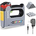 Amazon.com : WORKPRO 5 in 1 Cordless Staple Gun, 3.6V Rechargeable ...