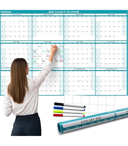 Skyview Calendar Planetsafe Calendars Horizontal Sky Blue 2025 Annual ...
