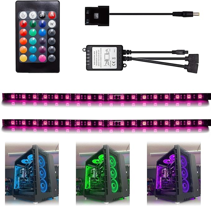 Bande LED RVB pour PC PC RGB Lighting Kit rgb: Amazon.fr: Luminaires et ...