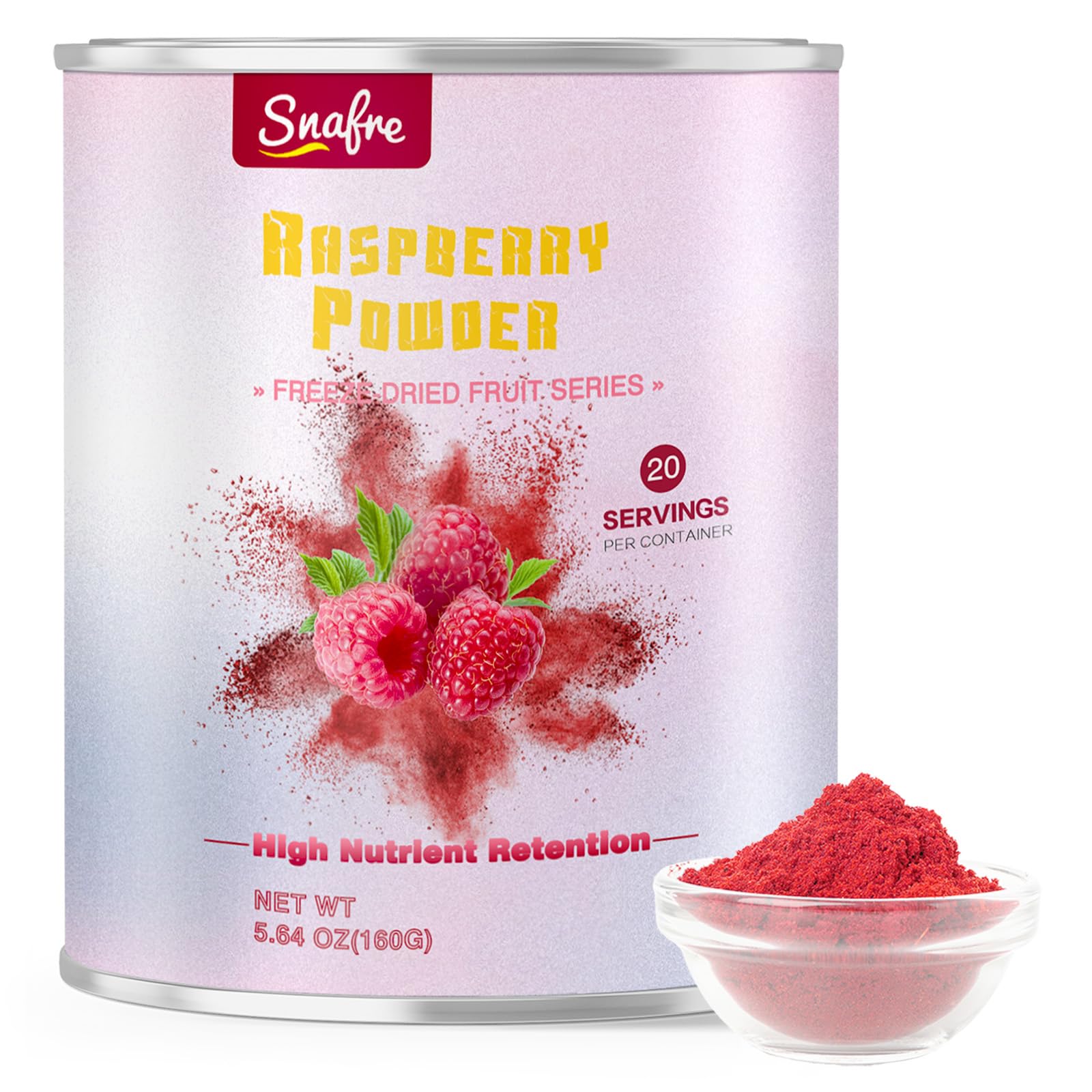 Raspberry Powder, Freeze Dried Raspberry Powder, Natural, No Sugar ...