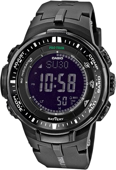 Casio - PRW-3000-1AER - Montre Homme - Quartz Digitale - Solaire/Radio ...