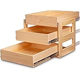 Amazon.com: Mulush Pull Out Drawers For Cabinets, 14''W×21''D×19''H ...