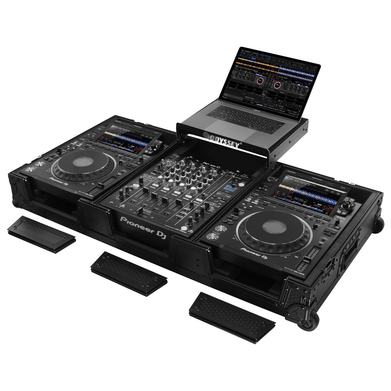 Odyssey Cases INDUSTRIAL BOARD GLIDE STYLE CASE FITTING MOST 12" DJ ...