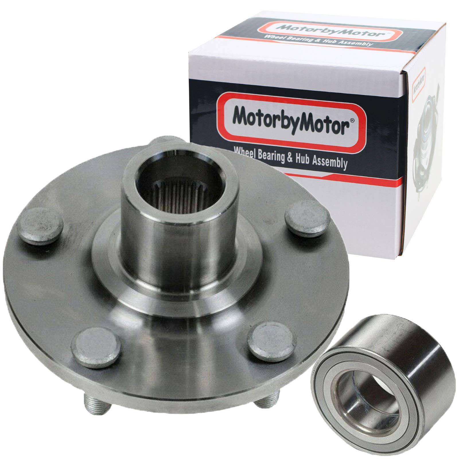 MotorbyMotor 930-400 Front Wheel Bearing Hub Assembly w/5 Lugs for ...