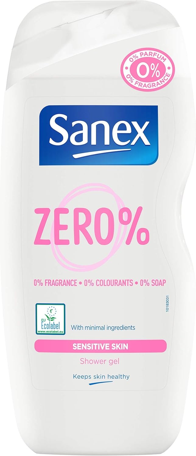 Sanex Zero% Sensitive Skin Shower Gel: Amazon.co.uk: Beauty