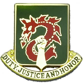 Amazon.com: 504th Military Police Battalion Unit Crest (Duty Justice ...